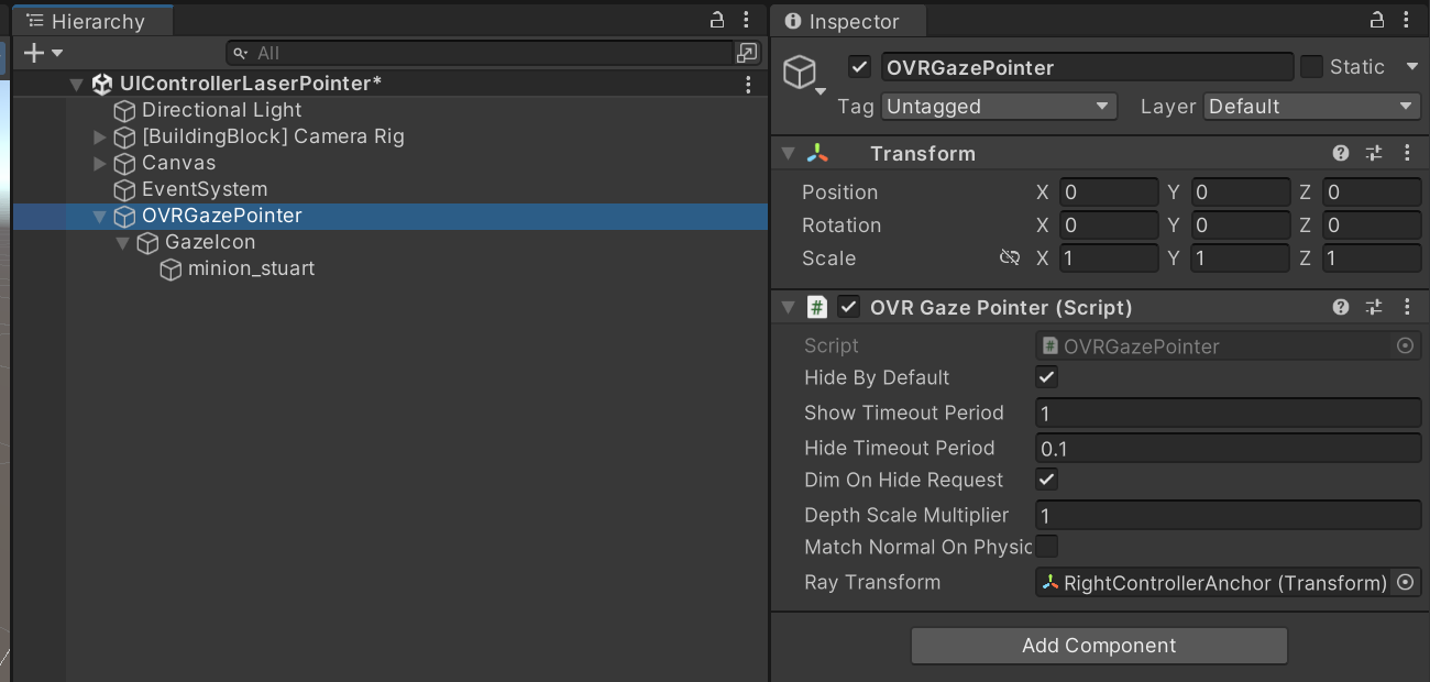 Meta XR Core SDKを利用して、Unity GUIをコントローラーからのレーザーで操作する #VR - Qiita
