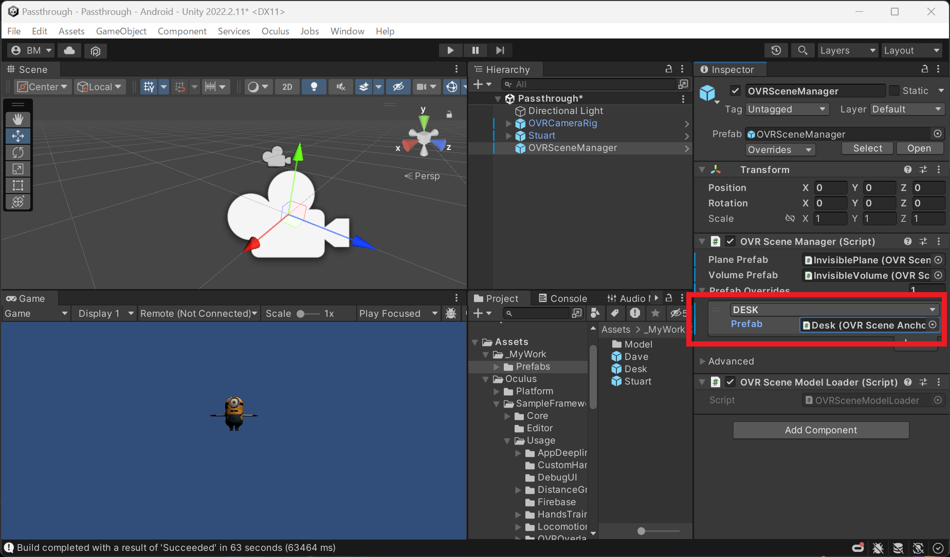 UnityとMeta Quest2 / Pro でMR表現を試す(2) #MetaQuest2 - Qiita