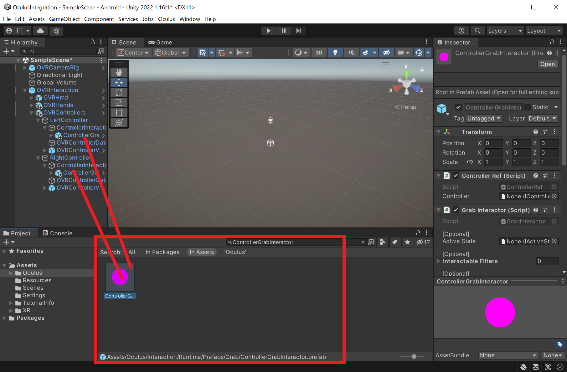 Oculus Interaction SDKを使ってみました #Unity - Qiita