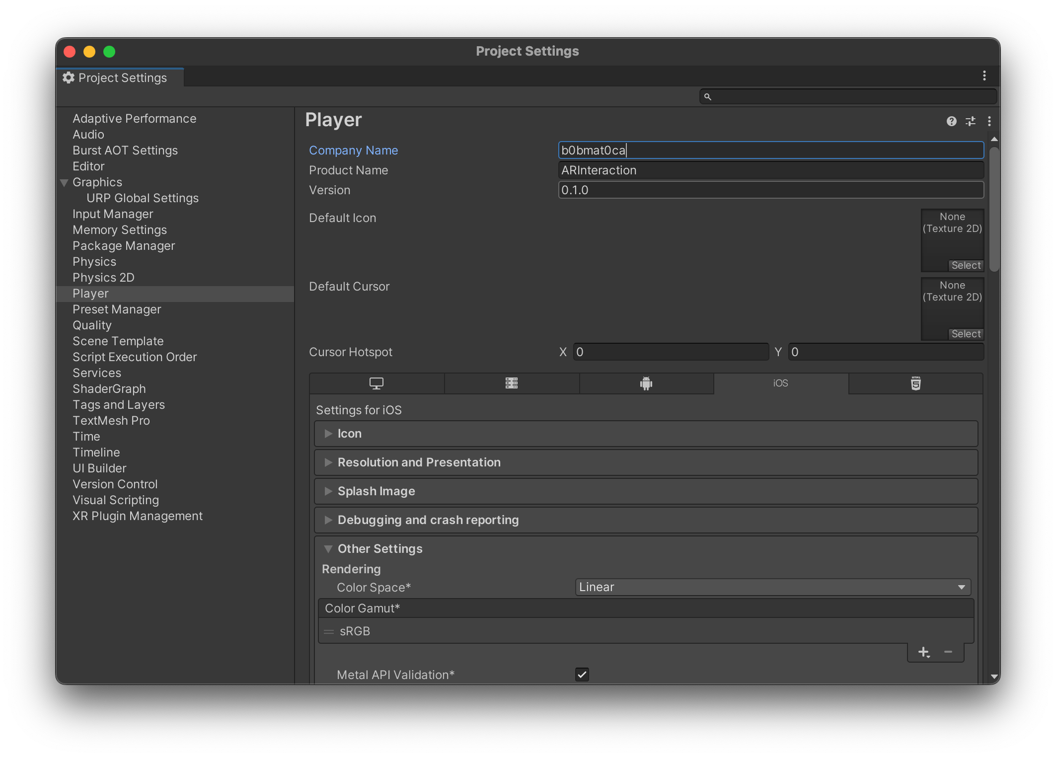 Unity AR Foundation XR Interaction Toolkit Unity Qiita