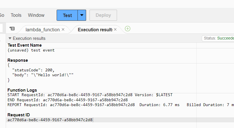 AWS Lambda その1 #lambda - Qiita