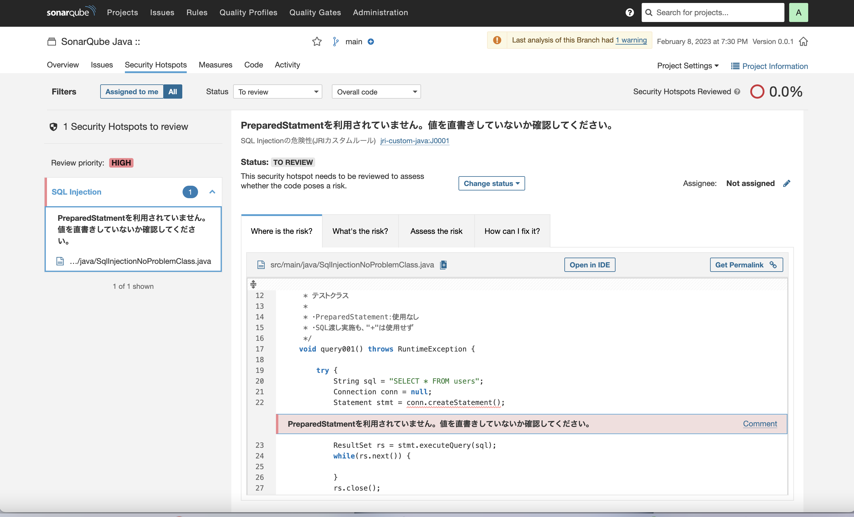 SonarQubeカスタムルールプラグインの開発方法 #Java - Qiita