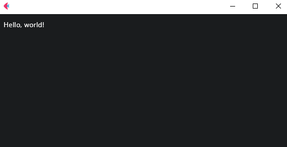 Fletを試す(1) - PythonでFlutterアプリが作れるフレームワーク #Python - Qiita