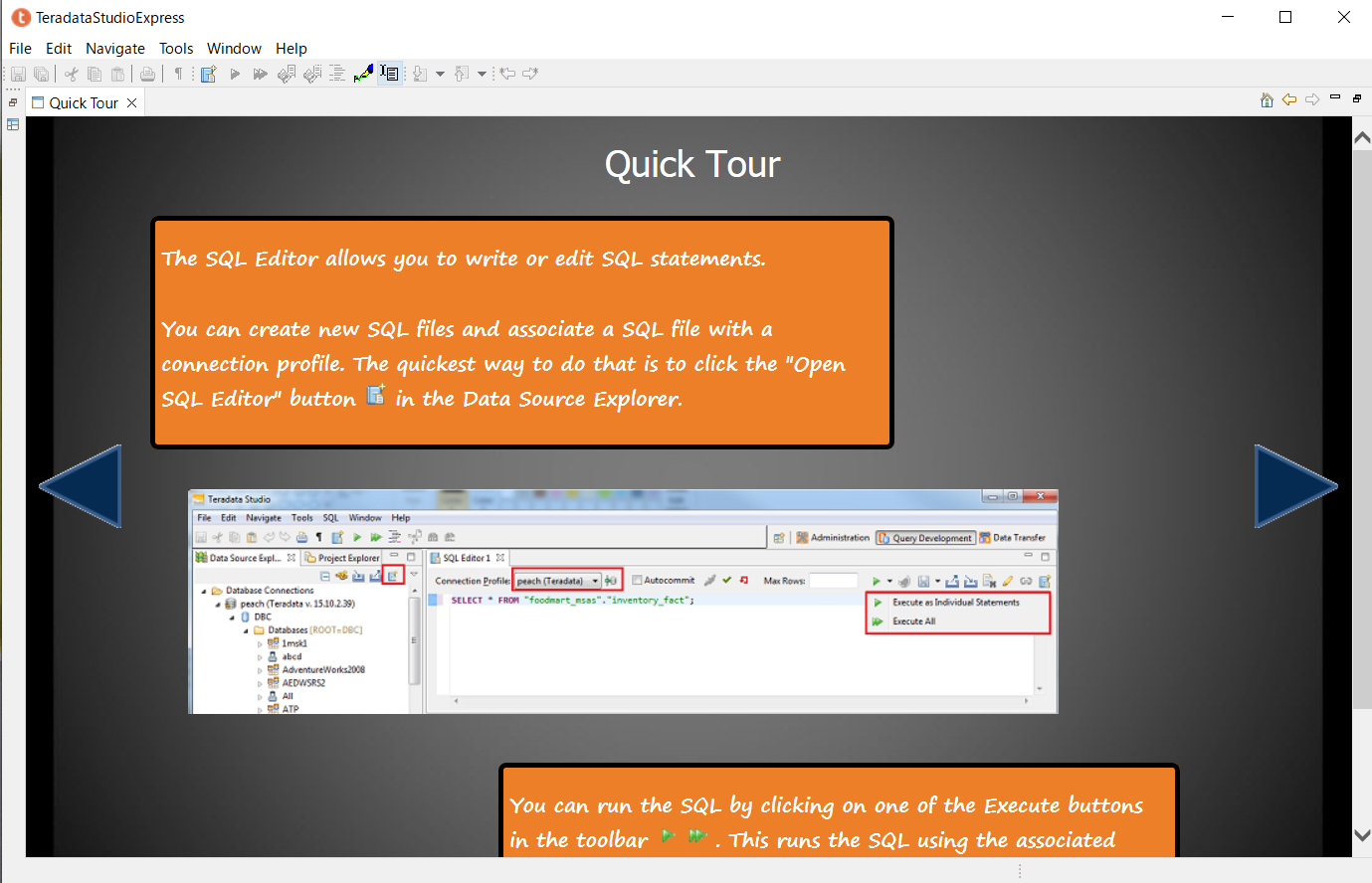 Teradata Studio/Studio Expressを使ってみよう！ #teradata - Qiita