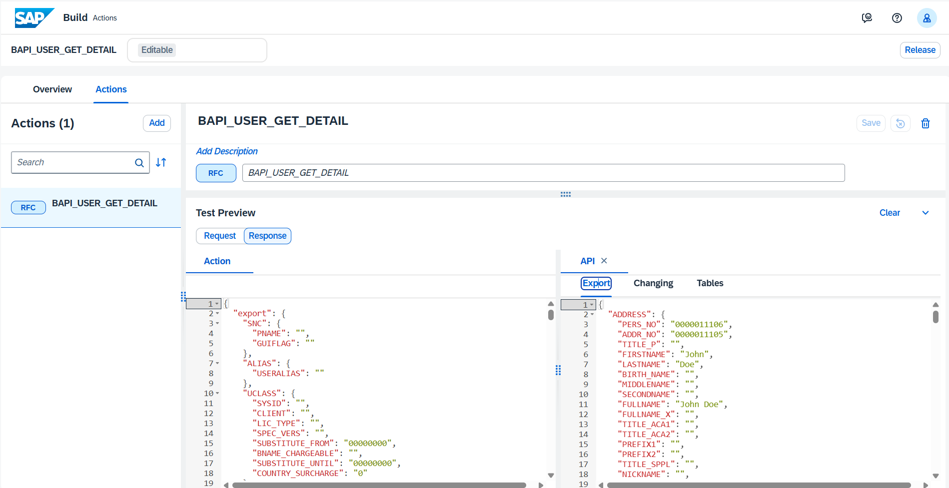 SAP Build Process AutomationでBAPIのアクションを作成 #BTP - Qiita
