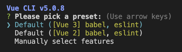 Vue CLIでVue.jsの開発環境を構築する手順 #環境構築 - Qiita