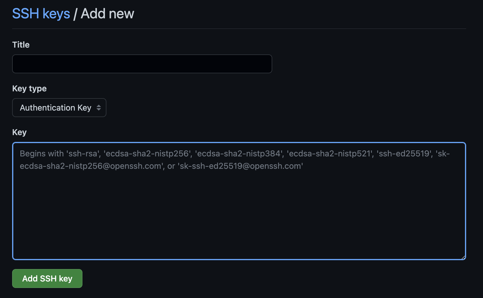 SSHのパスコードを忘れた場合の再作成手順 #GitHub - Qiita