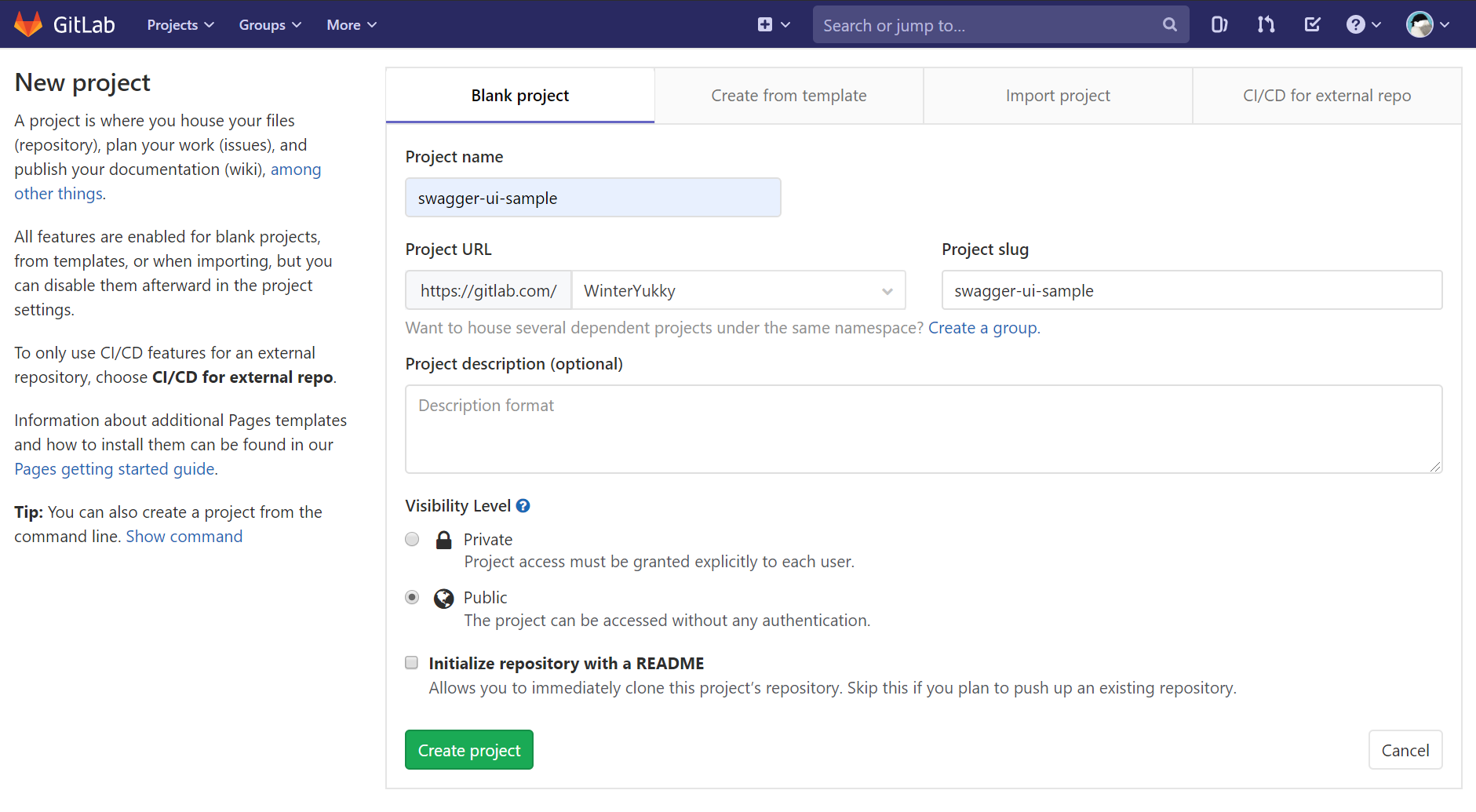 GitLab PagesでサクッとSwagger UI APIドキュメントサイトを表示する #swagger - Qiita