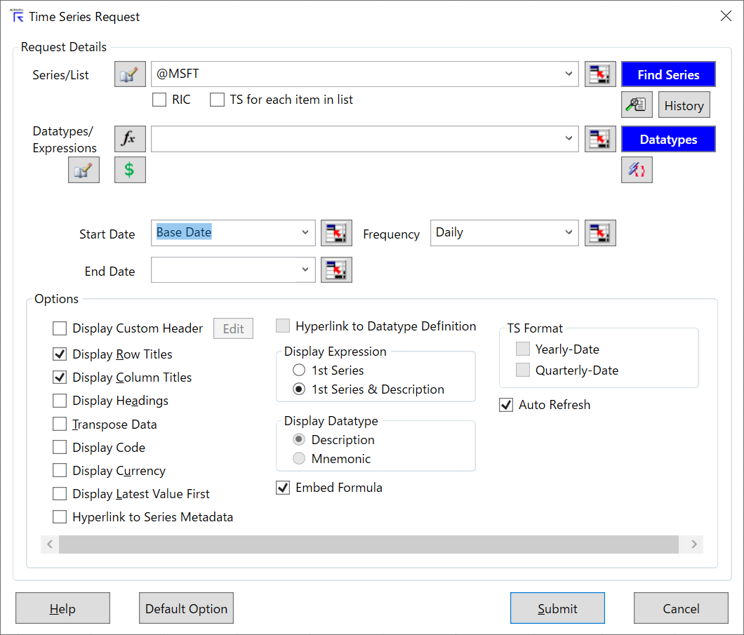 Refinitiv Eikonで相場データを取得してみた #Python - Qiita
