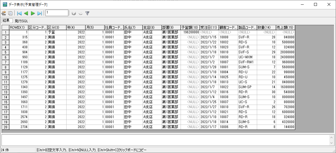Dr.Sum/Datalizerを使用して予実管理レポートを作成する方法 #Database - Qiita
