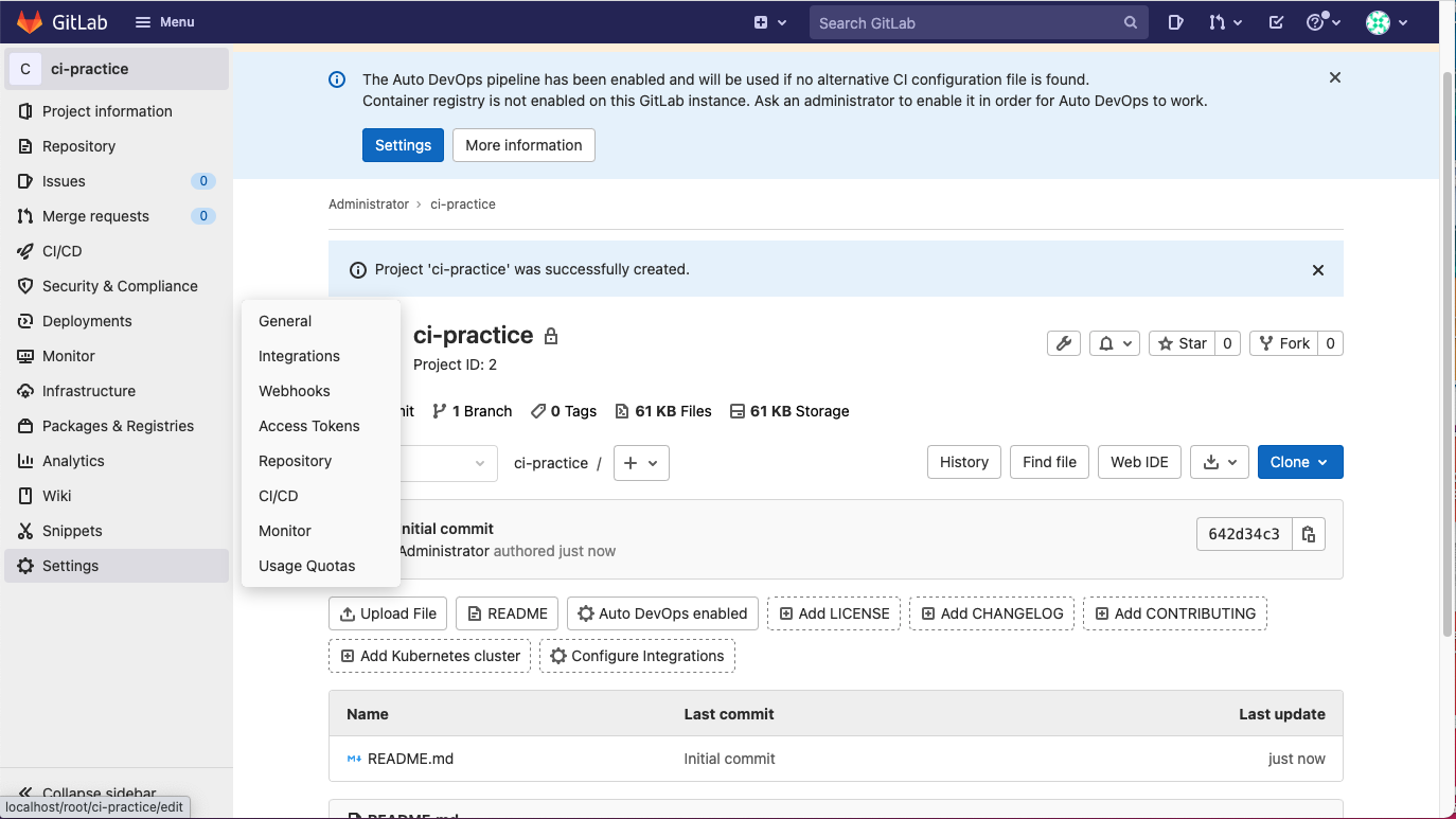 Dockerを用いたGitLab-CIローカル環境の作り方 #gitlab-runner - Qiita