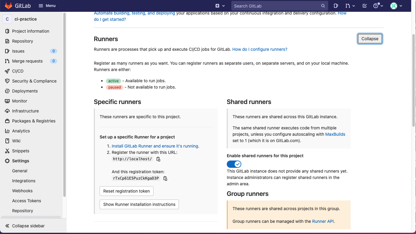 Dockerを用いたGitLab-CIローカル環境の作り方 #gitlab-runner - Qiita