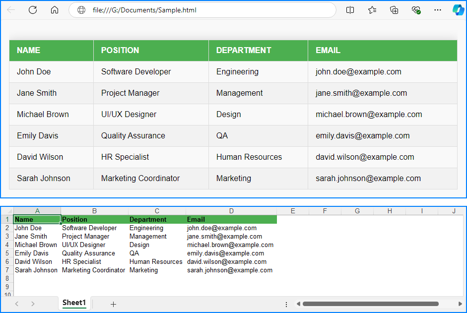PythonでHTMLをExcelファイルに変換する方法 #XLSX - Qiita