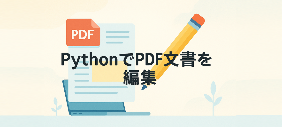 PythonでPDFを編集する：構造、内容、セキュリティ設定 #Python3 - Qiita