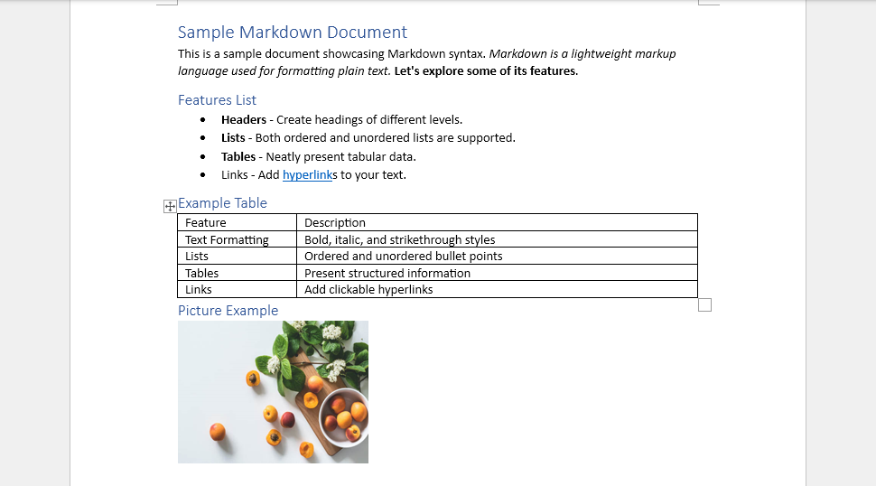 PythonでWord文書をMarkdown形式に変換する方法 #ファイル操作 - Qiita