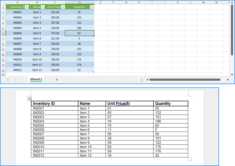 Pythonを使用してCSVやExcelの表をWord文書にインポートする方法 #文書作成 - Qiita