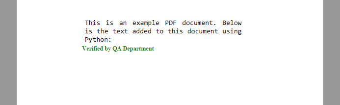 PythonでPDFにテキストを追加する：新規作成と編集 #PDF出力 - Qiita