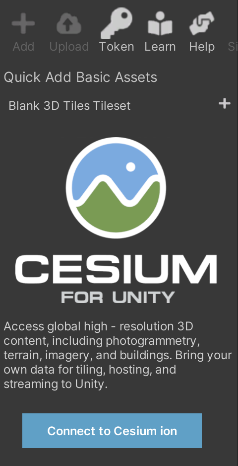 Cesium for Unity クイックスタート #Unity - Qiita