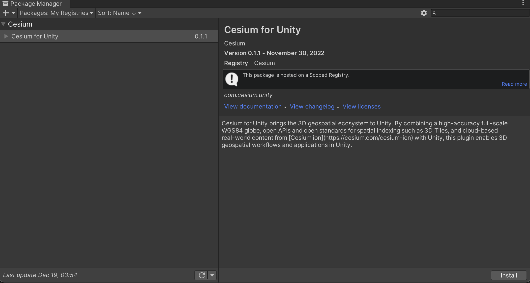 Cesium for Unity クイックスタート #Unity - Qiita