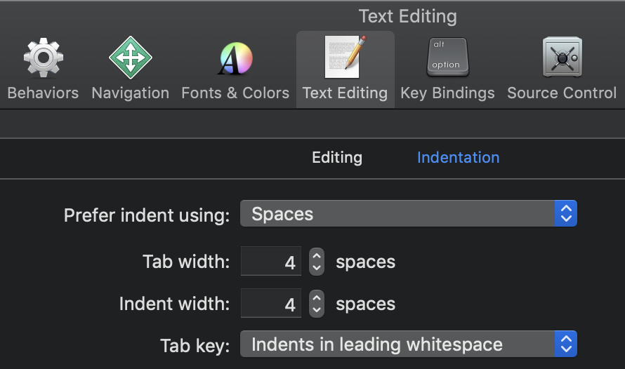Enter Tab Characters Without Changing Xcode s 9to5Tutorial
