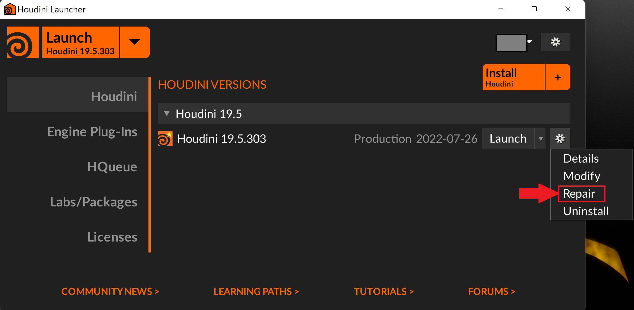 [Houdini indie]ライセンス取得とインストール手順 #HOUDINI - Qiita