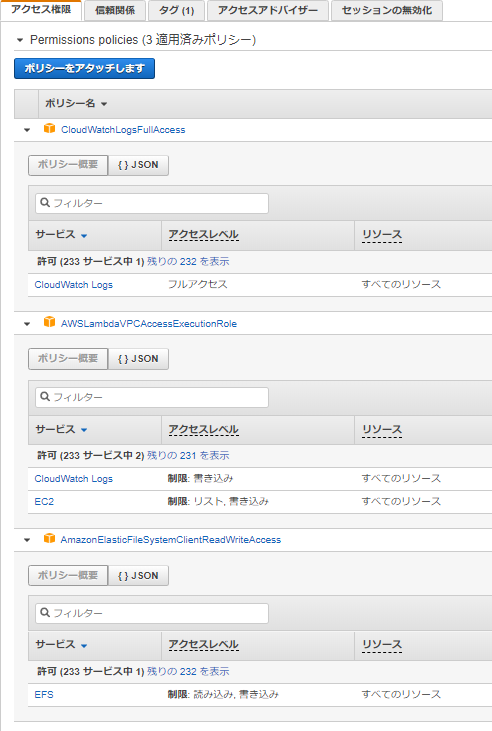 AWS Lambda から Amazon EFS へのアクセス #lambda - Qiita