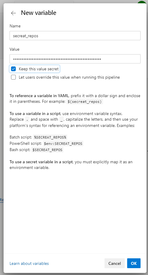 Azure Pipelineにて、他の組織のazure Repos（git）にプッシュする方法 Git Qiita 