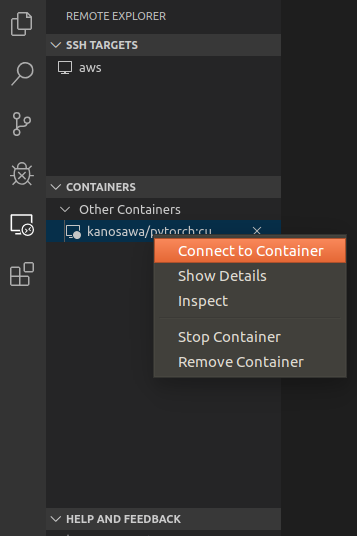 Ssh接続先のdockerコンテナにvscodeのremote Developmentで繋ぐ Docker Qiita 