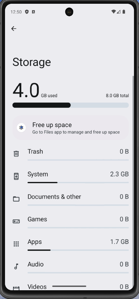 Android エミュでビルドしたら Failure [INSTALL_FAILED_INSUFFICIENT_STORAGE: Failed ...