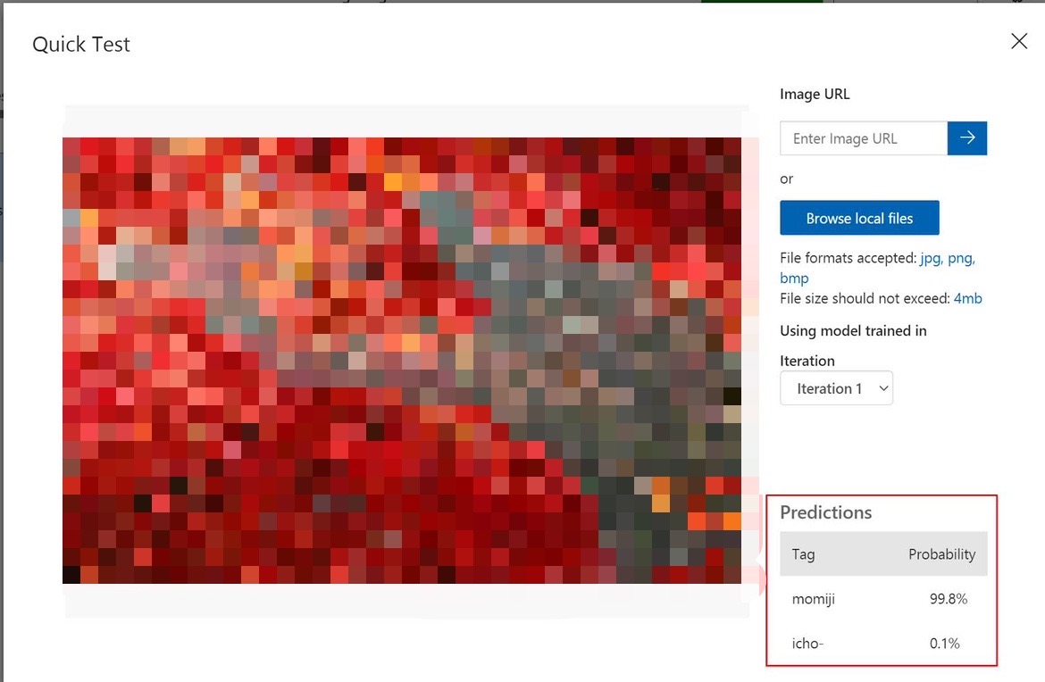 AzureのCustom Visionを使ってみた #初心者 - Qiita