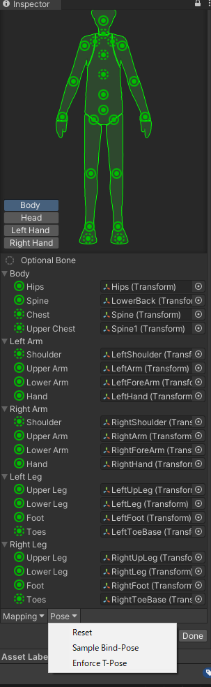 Unityのアニメーションに任意の姿勢を適用する方法 #Unity - Qiita