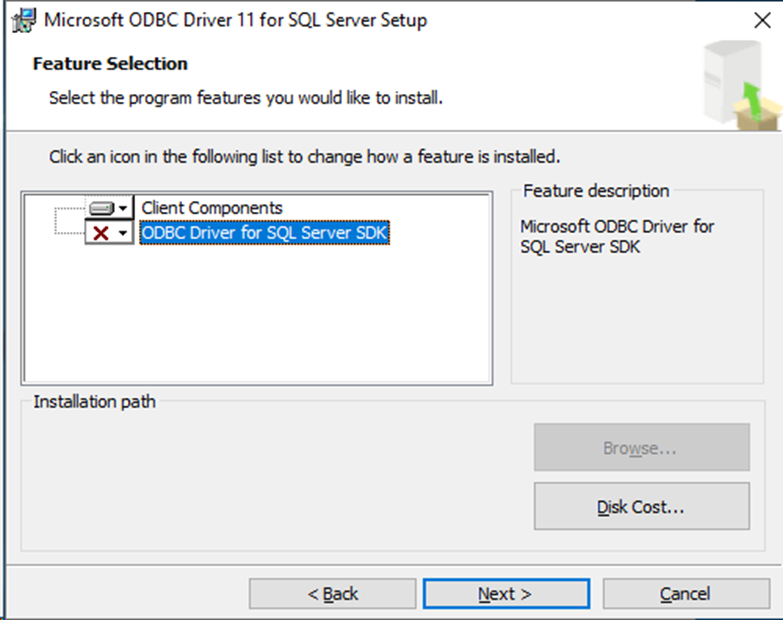 MSSQLサーバ用ODBCドライバーインストール&SAP関連ノート #SQLServer - Qiita