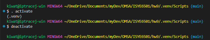 Git BASHでPython仮想環境のアクティベイト忘備録 #Windows - Qiita