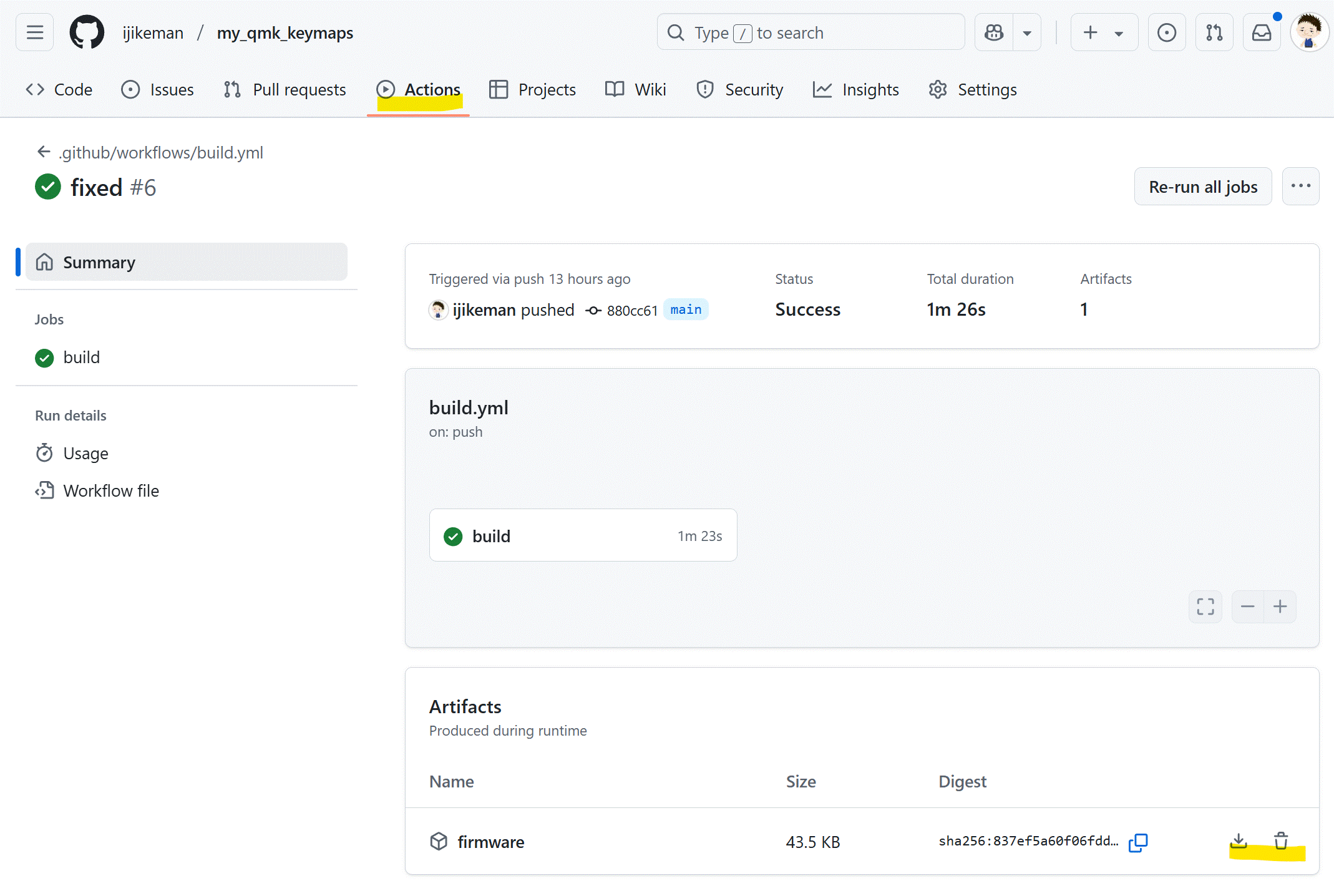 QMK Firmwareを簡単にビルド！ カスタムGithub ActionをMarketPlaceに公開しました #GitHubActions - Qiita