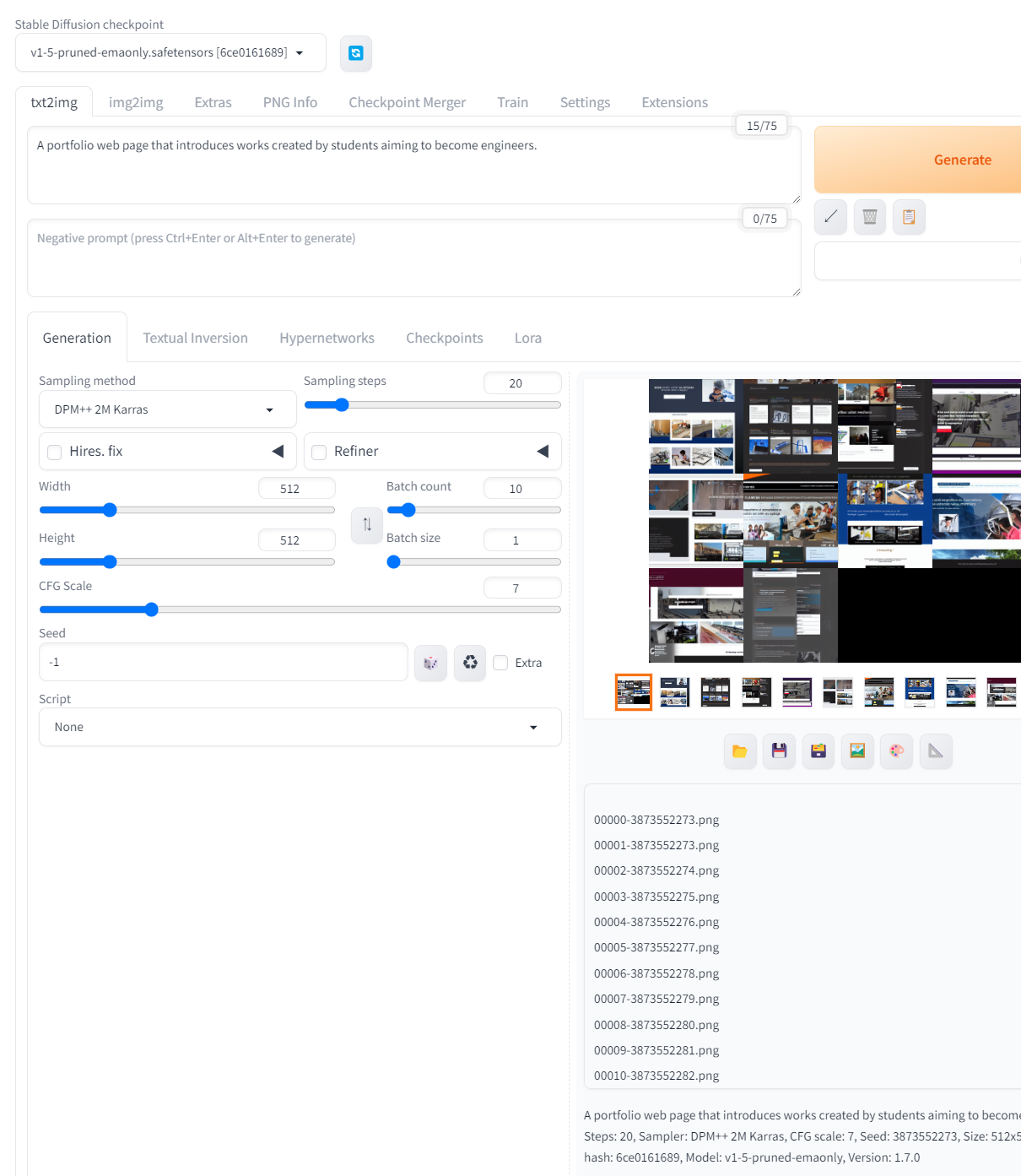 画像生成AI Stable Diffusionを触ってみた #Python - Qiita