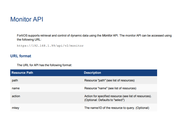 FortigateのREST APIのリファレンスのまとめ #REST-API - Qiita