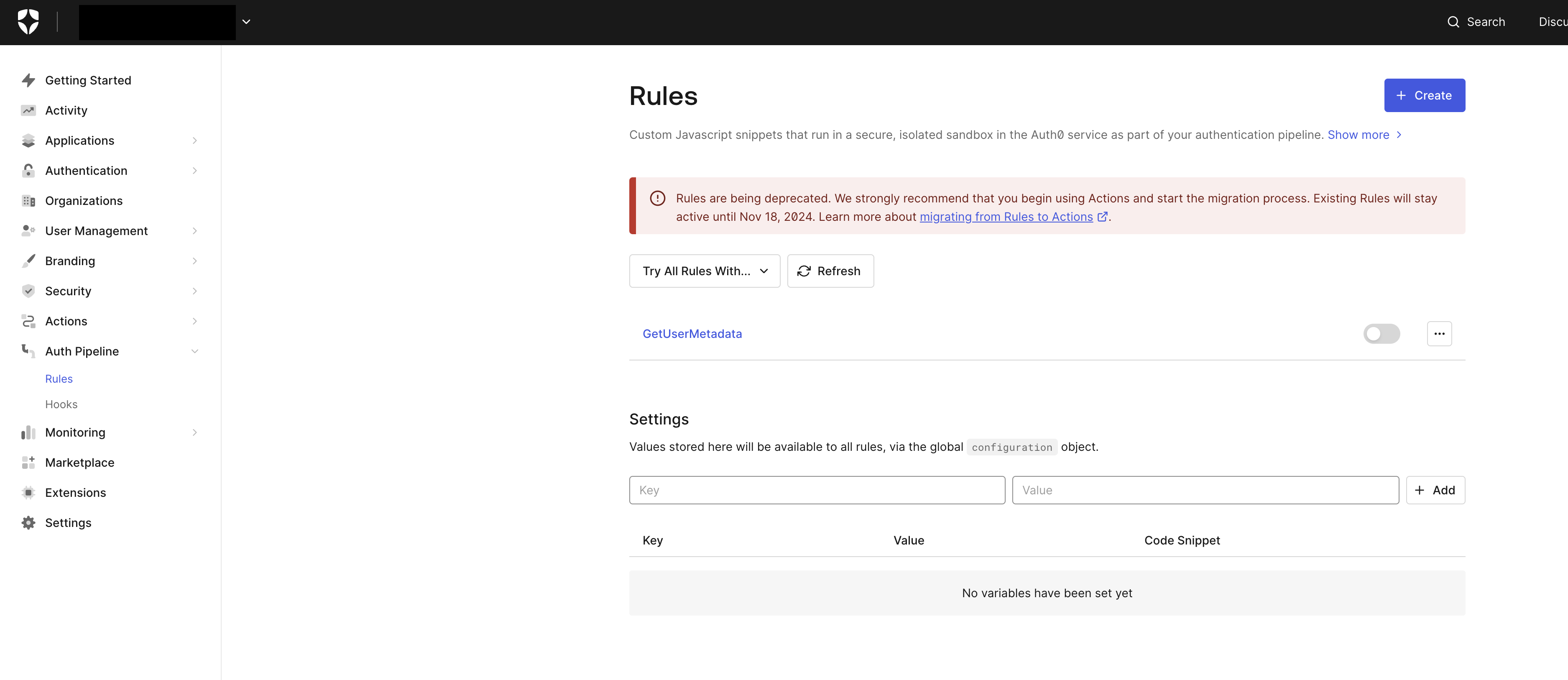 Auth0のActionsでuser_metadataを利用する #JavaScript - Qiita