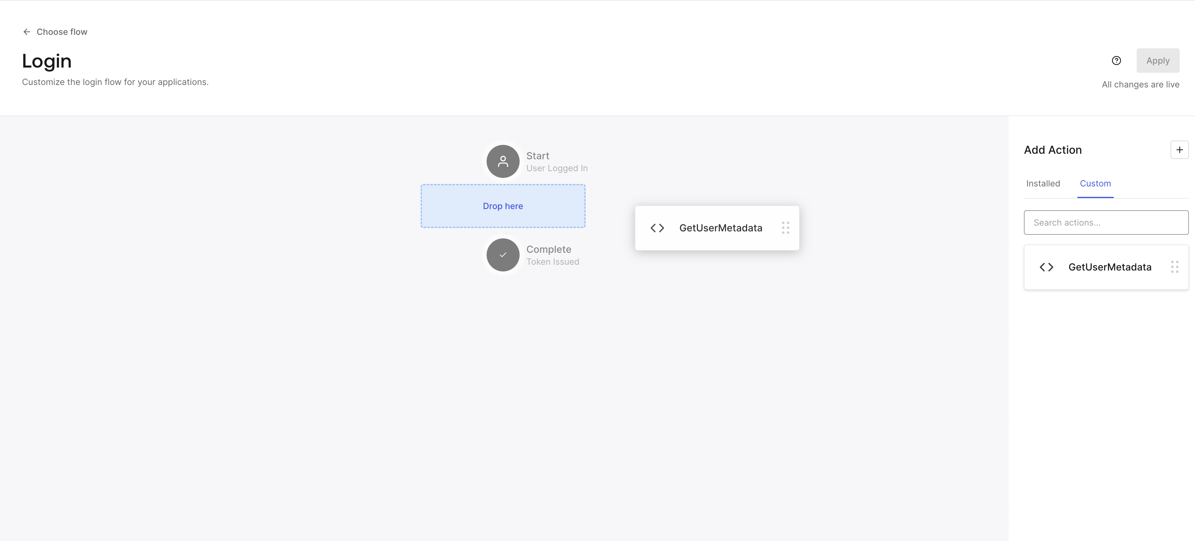 Auth0のActionsでuser_metadataを利用する #JavaScript - Qiita