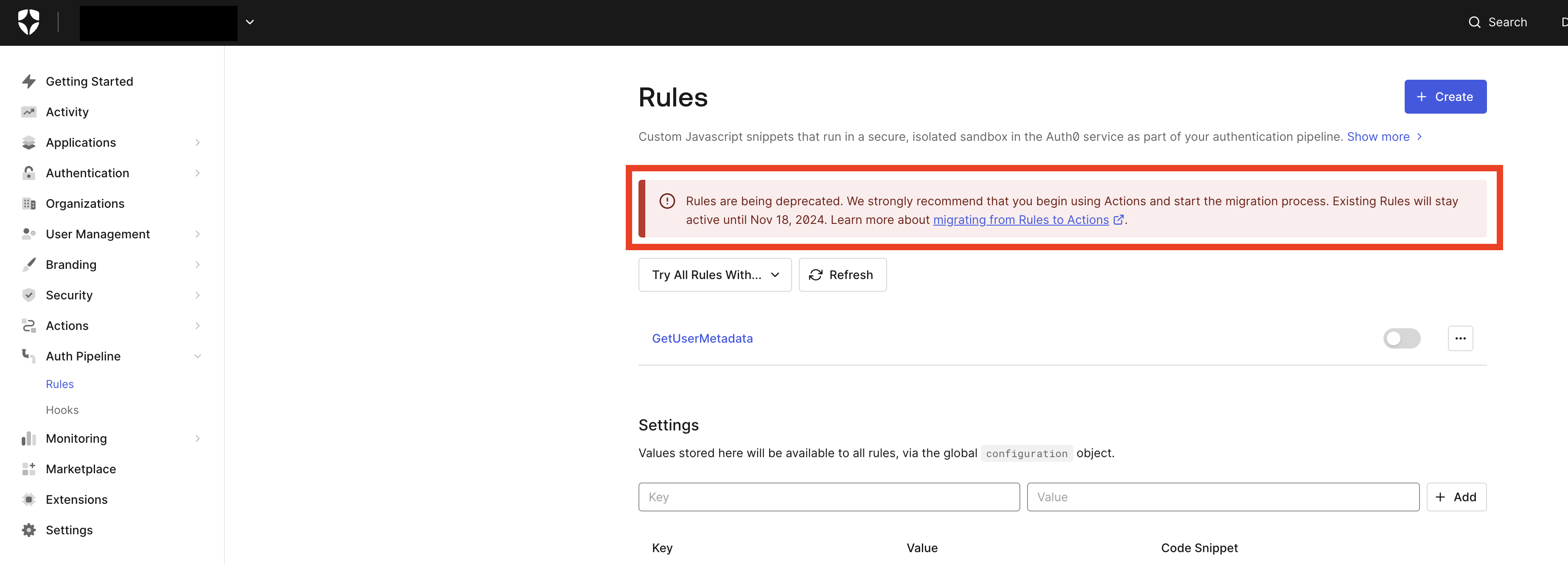 Auth0のActionsでuser_metadataを利用する #JavaScript - Qiita