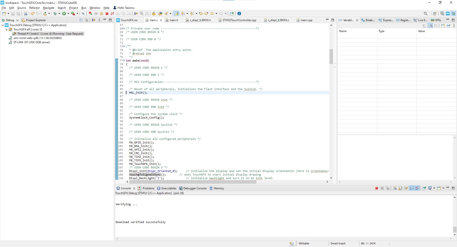 Spi液晶 Ili9341をtouchgfxで使おう2 Stm32 Qiita