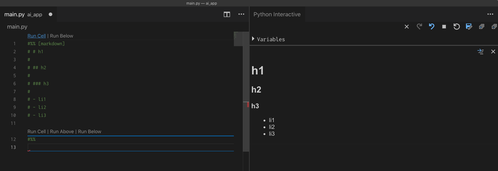【画像で説明】VSCodeをJupyter化する ~.pyファイルをセル単位で実行~ #Python - Qiita