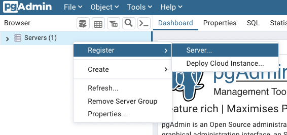 pgAdmin4のインストールとServerの設定について #pgadmin4 - Qiita