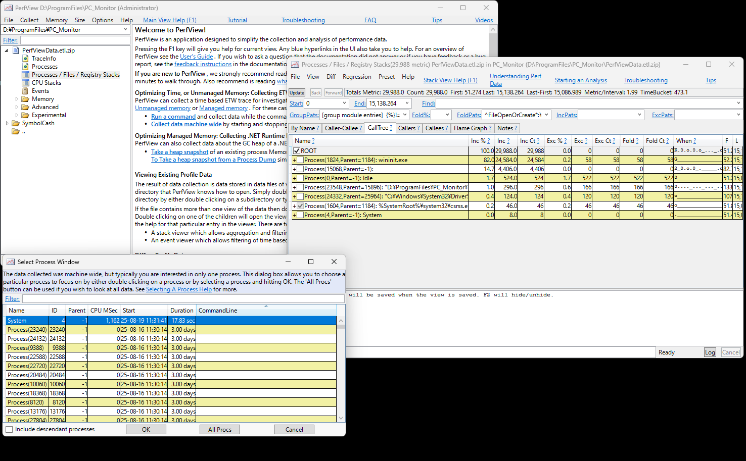 PerfView / Windows Performance Analyzer (WPA) の使い方 #performance - Qiita