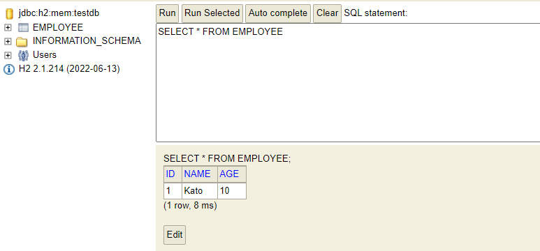 #4 Spring BootでH2 DataBaseを利用する #Java - Qiita