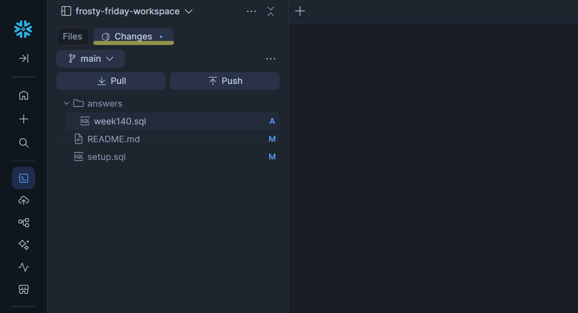快適！Frosty Friday生活！～Snowflake WorkspacesとGitHubを連携させよう #Snowflake - Qiita