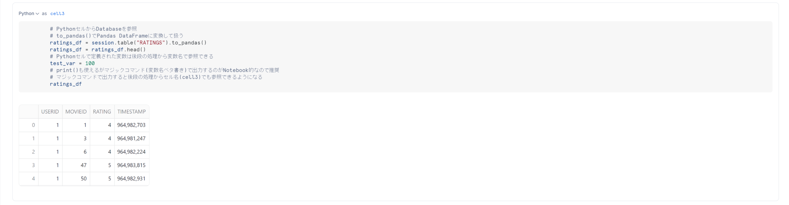 Snowflake Notebooksを試してみよう！ #初心者 - Qiita