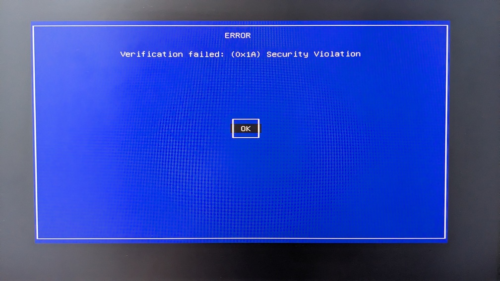 セキュアブートについて。ついでに有効化してみた #UEFI - Qiita