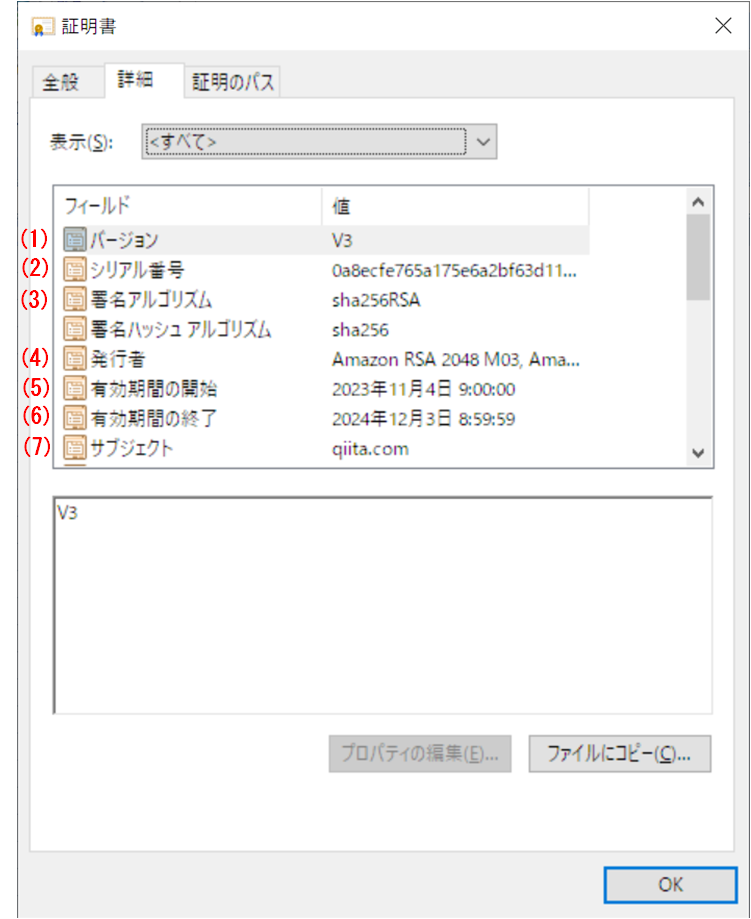 OpenSSLのコマンドでサーバーの証明書を確認する方法 #SSL証明書 - Qiita