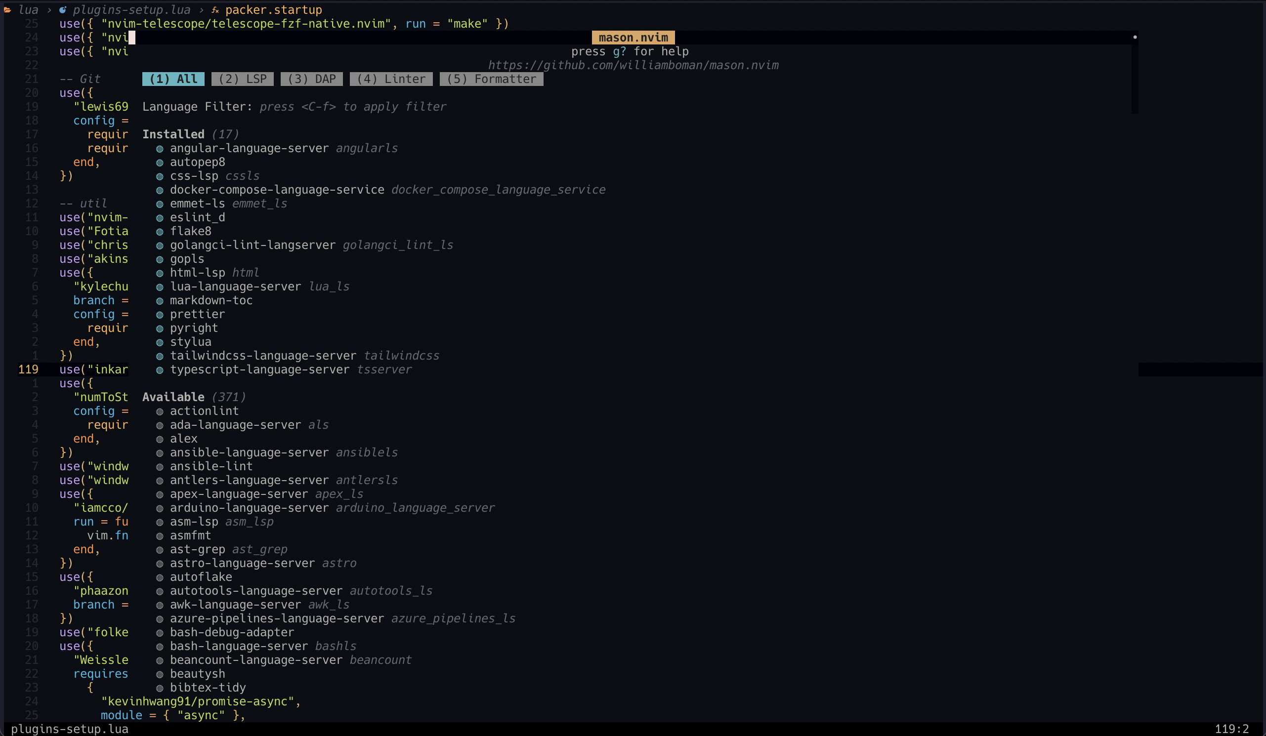 Neovimプラグイン2023決定版 #Vim - Qiita