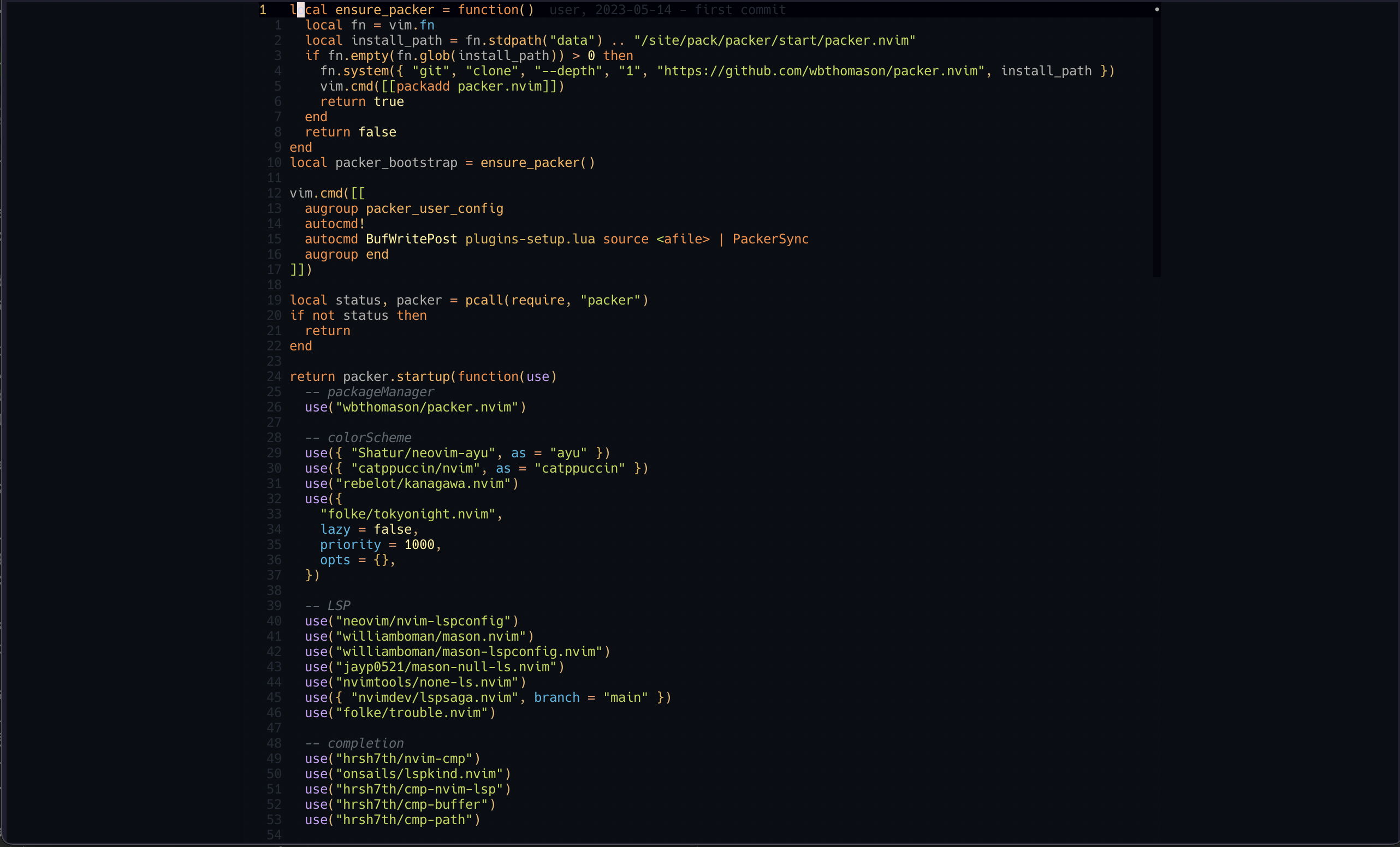 Neovimプラグイン2023決定版 #Vim - Qiita